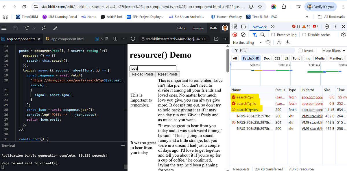 Angular Search using Resource() API without using RxJs Debounce | by Piyali Das | Medium