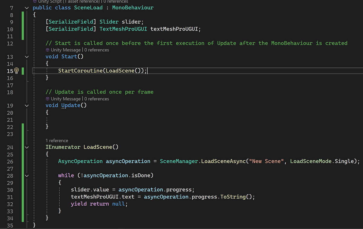 Create a loading bar in Unity. Now let’s create a loading bar in… | by ...