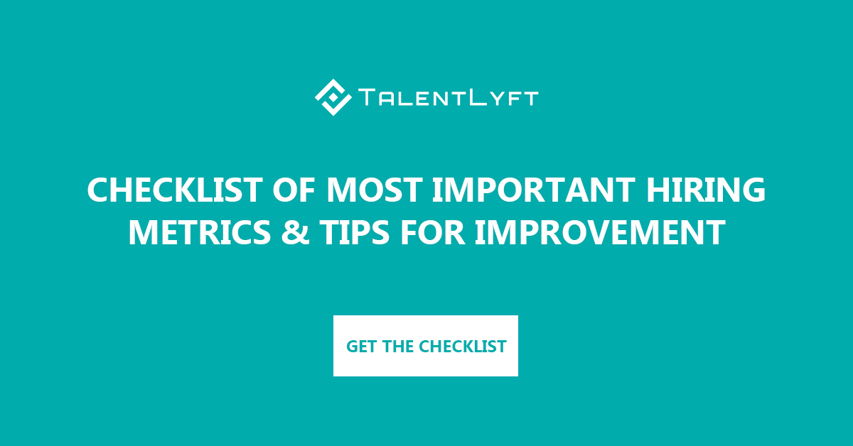 Checklist of Most Important Hiring Metrics & Tips for Improvement | by ...