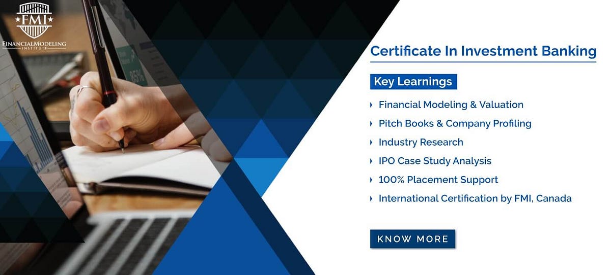 What Are The Major Functions of Investment Banking Course? | by CF ...