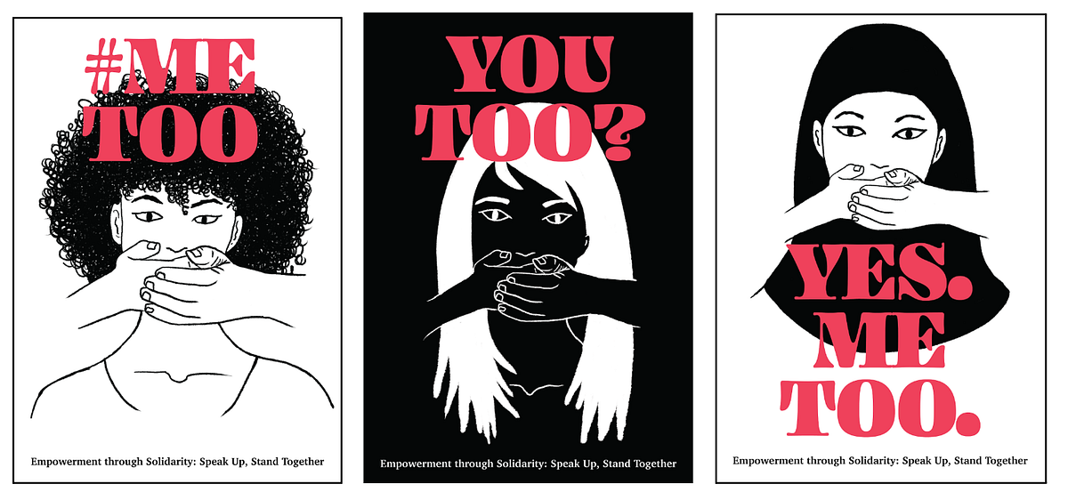 Amplifying Voices: The Artistic Revolution of #MeToo | by tanishka ...
