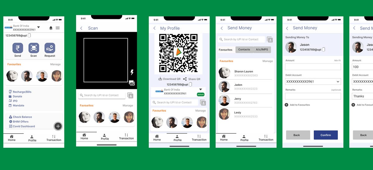 Bhim App Redesign-UI/UX Case Study | by Kajol | Medium