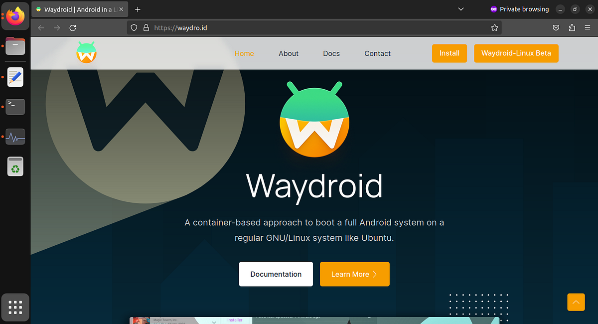 Run Full Screen Android Apps with Waydroid on Ubuntu | by Amit Singh | Medium