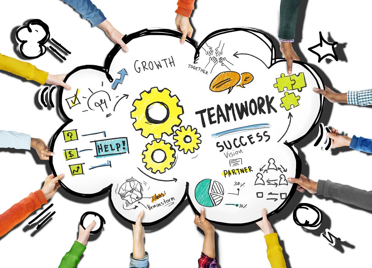 Teamwork. In conducting research through others… | by Deanna Morales ...