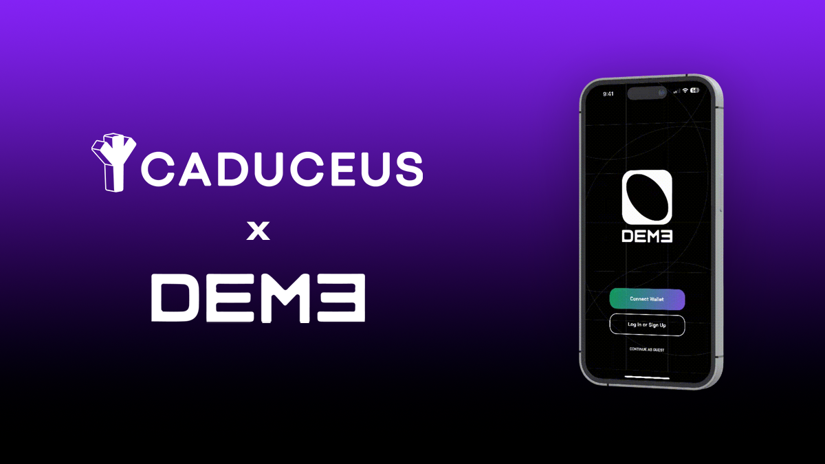 PARTNERSHIP ANNOUNCEMENT: WEB3 SOCIAL PLATFORM, DEME AND CADUCEUS | by ...