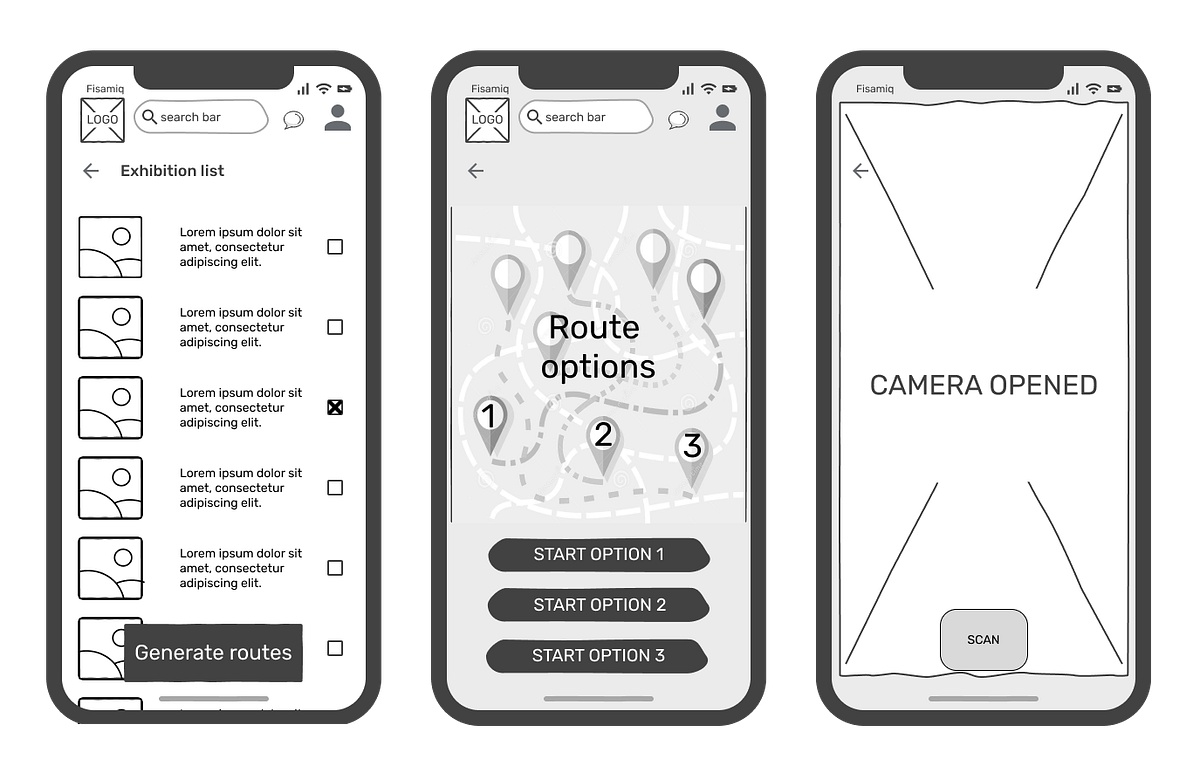 Creating an interactive museum app concept — UX design project | by ...