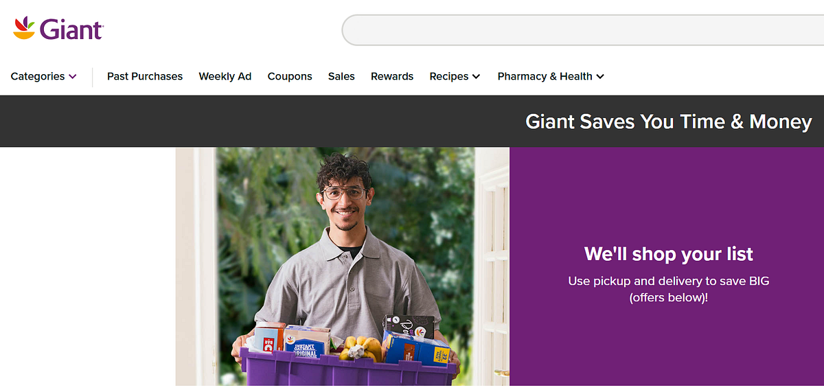 Why More Shoppers Are Choosing Giant Food’s Online Options for ...
