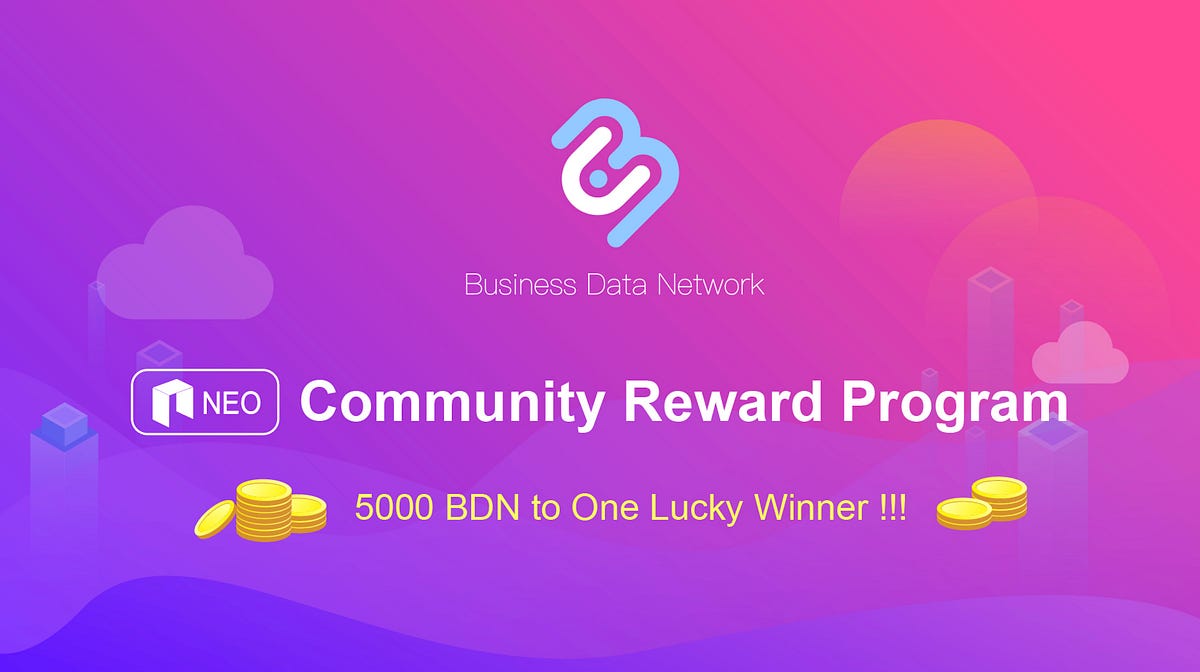 BDN @ NEO Community Reward Program | by BDN_NETWORK | Medium