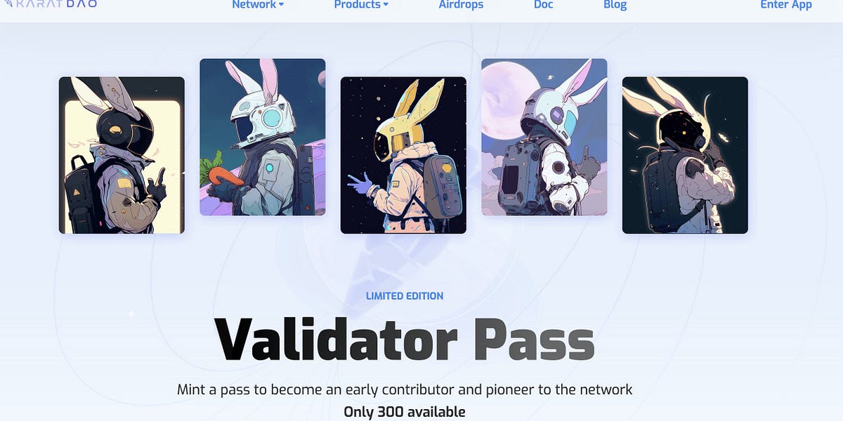 KaratDAO兔子NFT撸空投教程(全网最详细) - Holle Joy - Medium