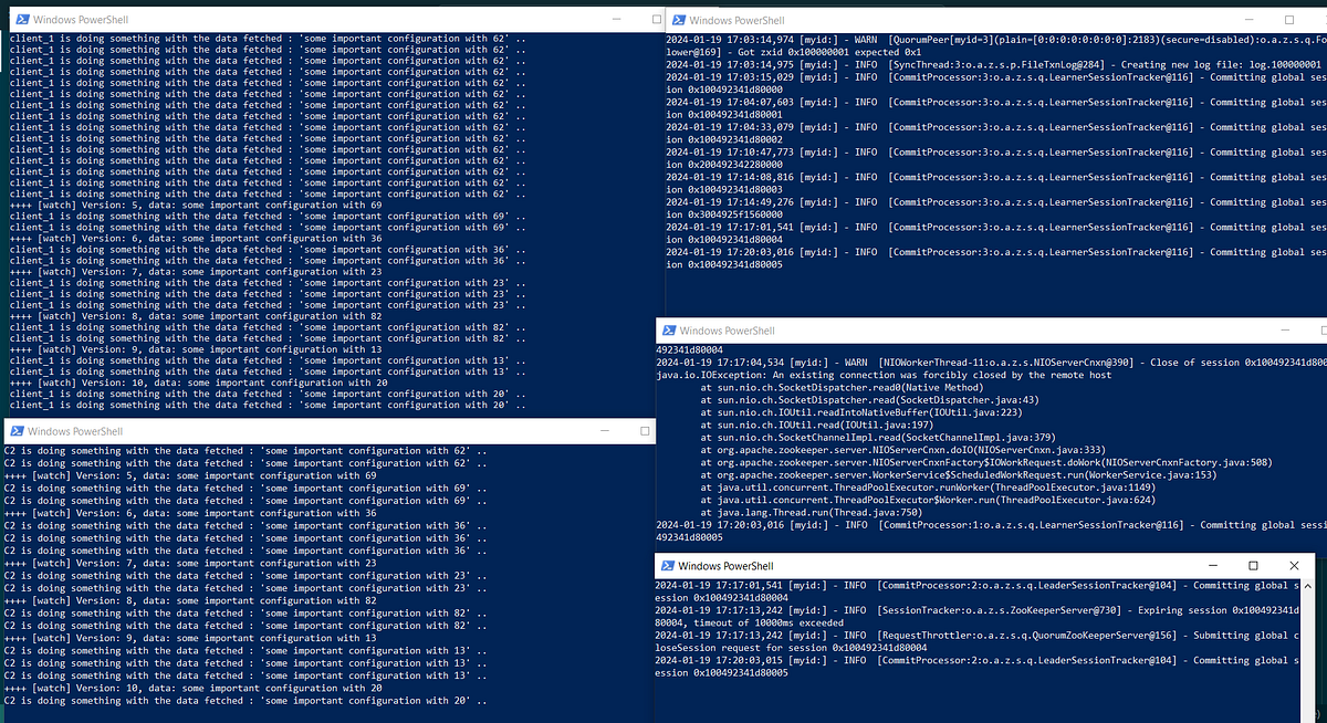How to implement a config sync solution based on Apache ZooKeeper -PoC Python hands-on | by ...
