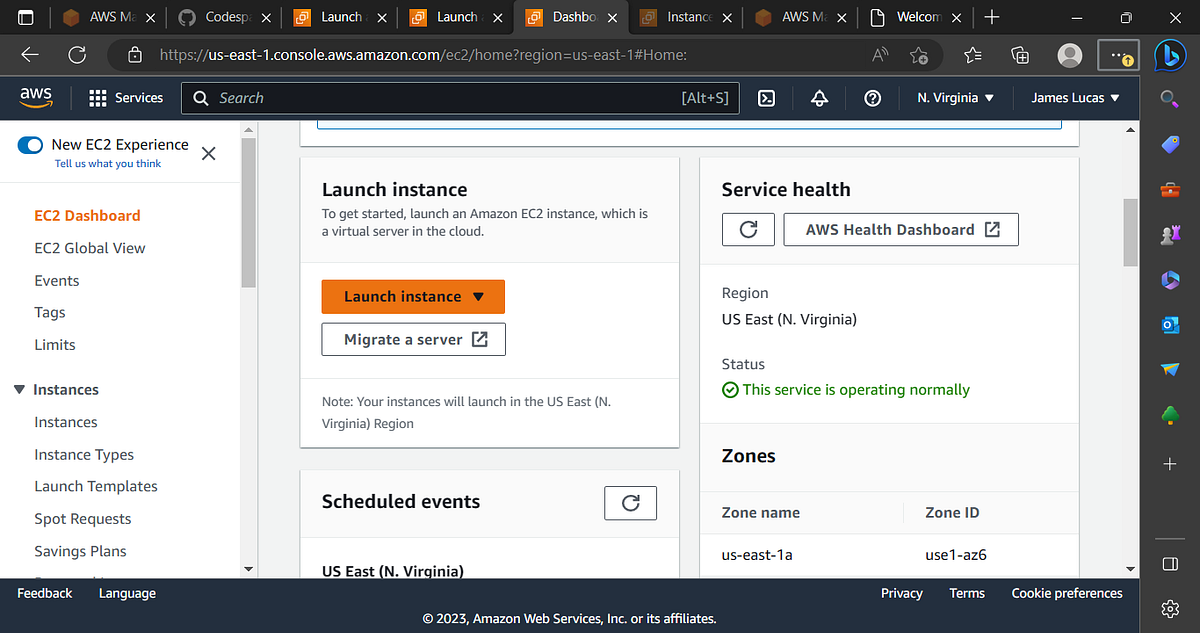 Launching An EC2 using NGINX. Today we will be going over the steps… | by JAMES M. LUCAS | Medium