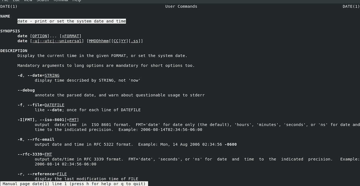 Date Command in Linux. Task Description: Explore date command… | by ...