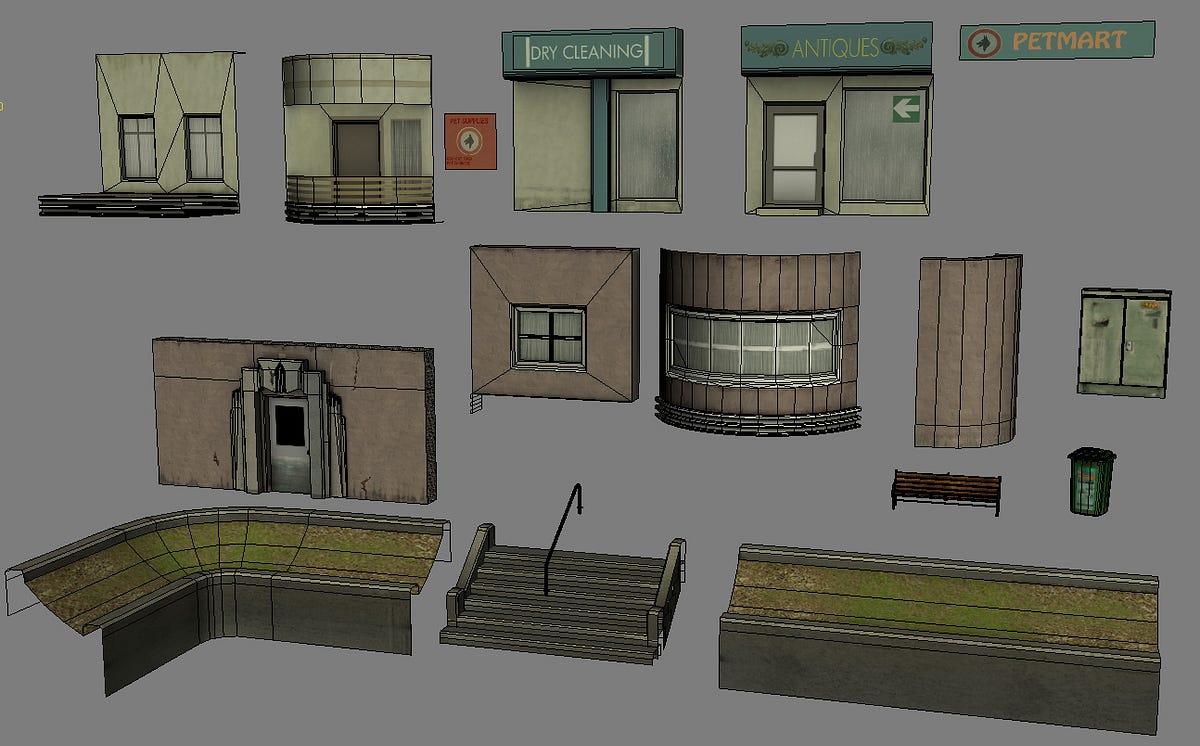 347 Unity Diary #9 : Making TopDownShooter — Modular Modeling | by ...