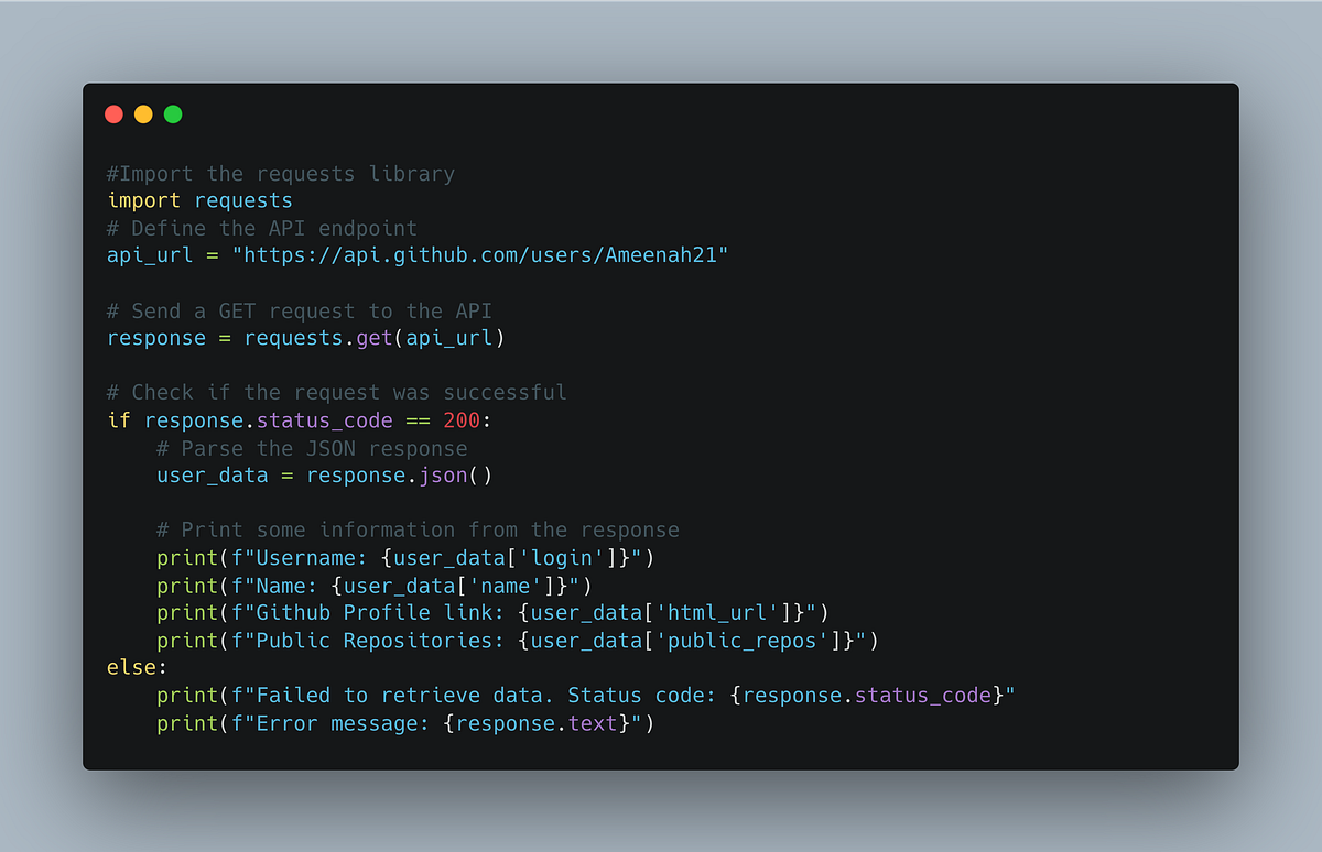 Getting Started with APIs for Data Engineers (Part 1) | by Aminat Lawal | Data Engineer Things