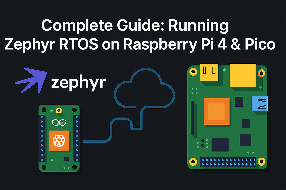 Complete Guide: Running Zephyr RTOS on Raspberry Pi 4 & Pico | by ...