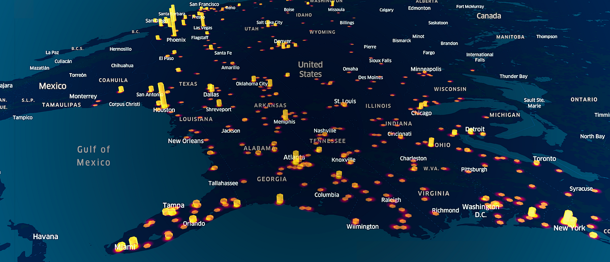 How to create a 3D time-series map using Python and Kepler.gl | by Erik Yan | TDS Archive | Medium