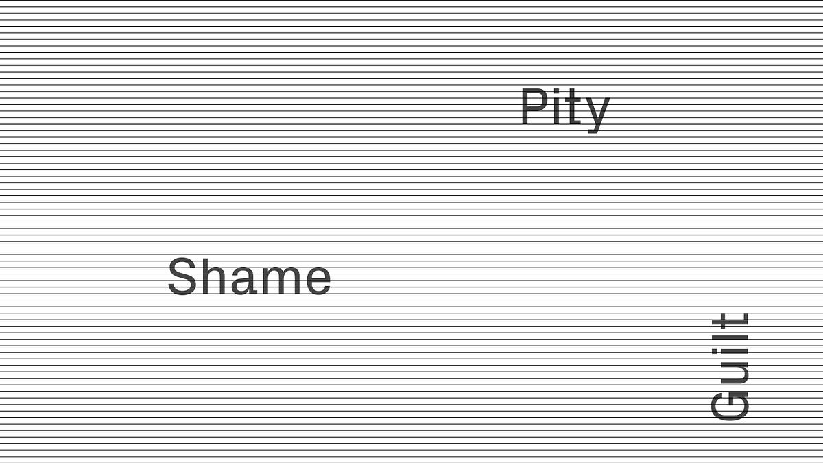 22. End piece. Shame, pity and guilt in public policy | by Ratio | The ...