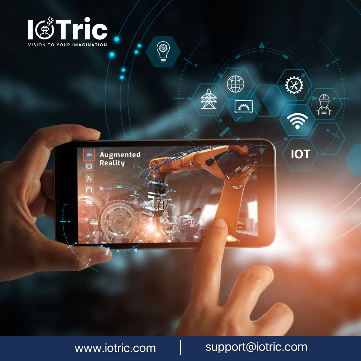 Augmented Reality and IoT. How the combination of IoT and… | by IOTRIC ...