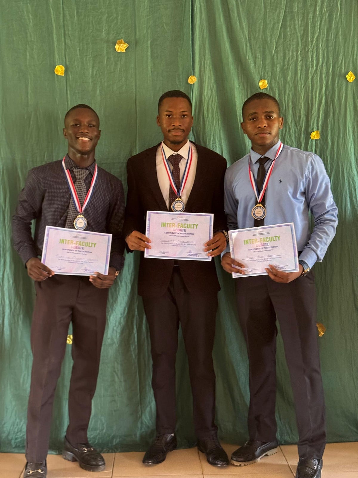 FACULTY OF ENGINEERING WINS MAIDEN INTER-FACULTY DEBATE COMPETITION ...