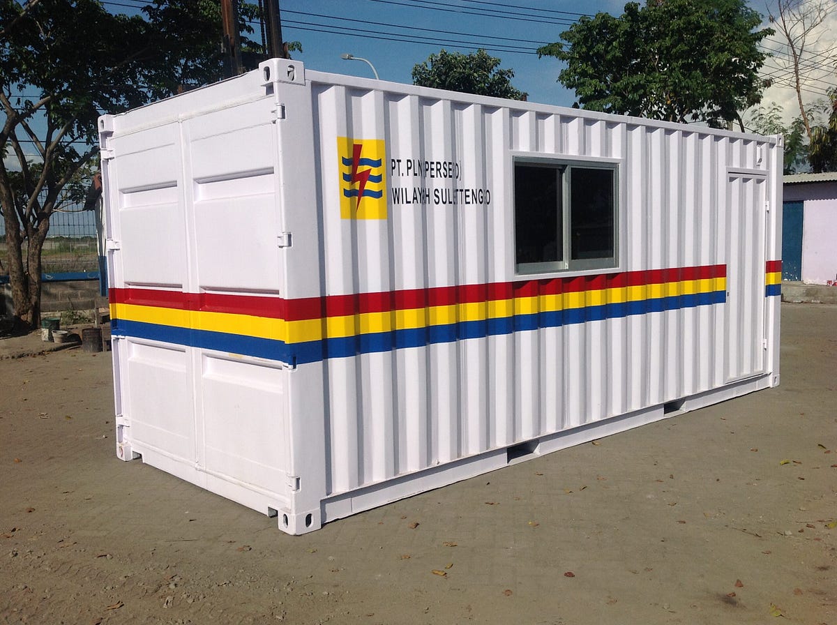 Harga Container Office 20 Feet dan Harga sewa container office | Harga ...
