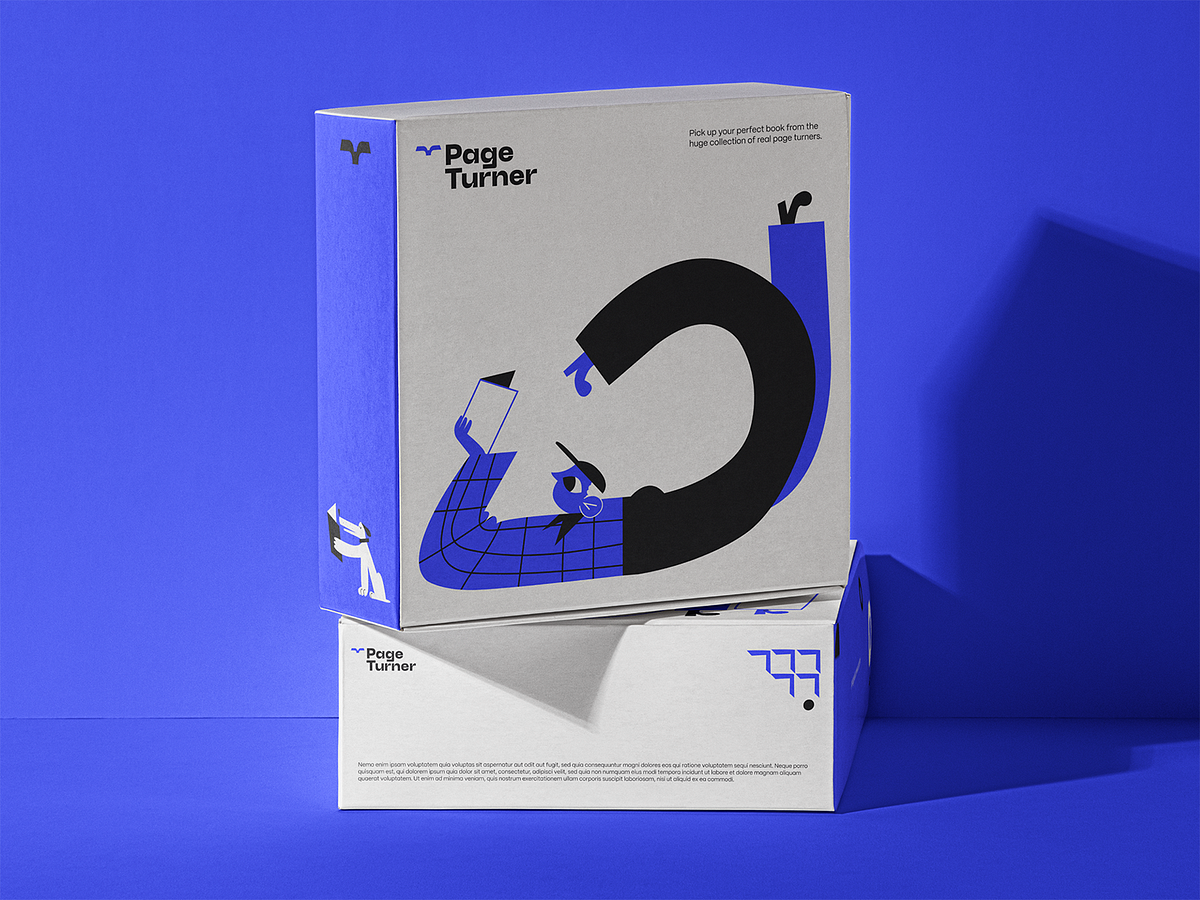 Case Study: Page Turner. Brand Identity and Packaging Design for ...