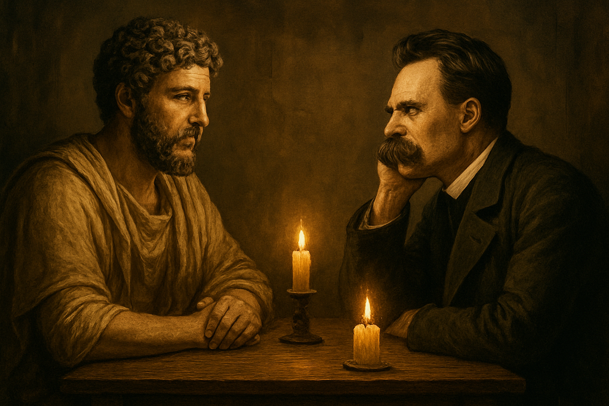 When Marcus Aurelius Met Nietzsche: A Conversation Across Time | by ...