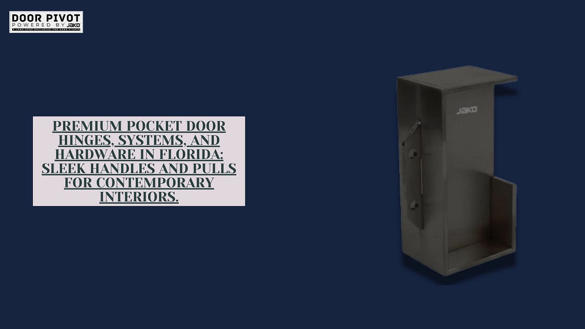 Premium Pocket Door Hinges, Systems, and Hardware in Florida: Sleek ...