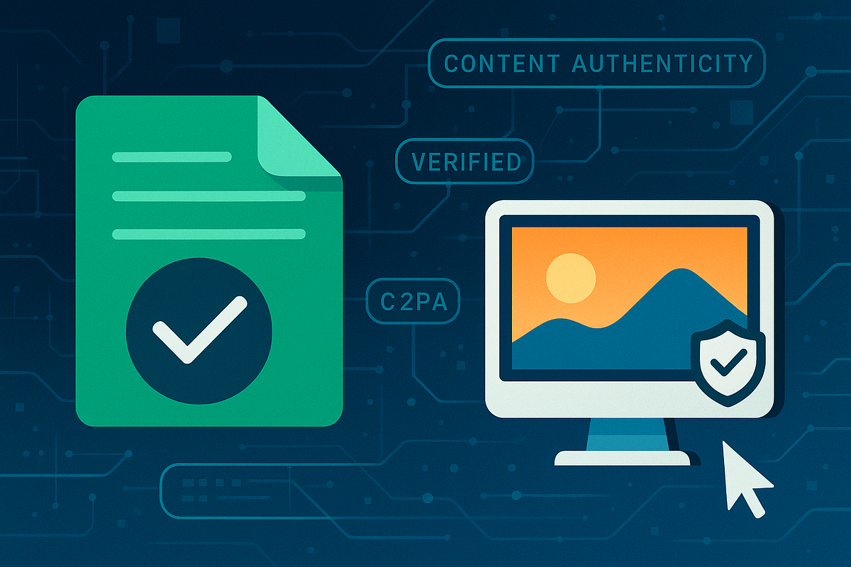 Content Authenticity on the Web: C2PA and the New Layer of Trust for AI ...