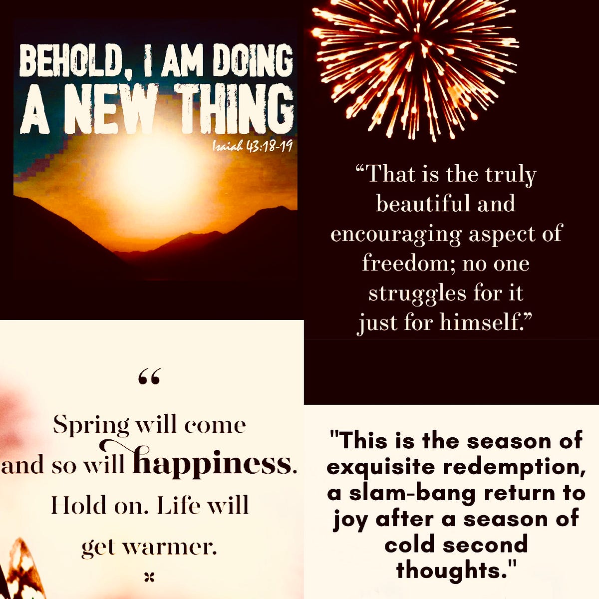 Humbled & Blessed & Ready to Spring Forth Once Again | by John Walter ...