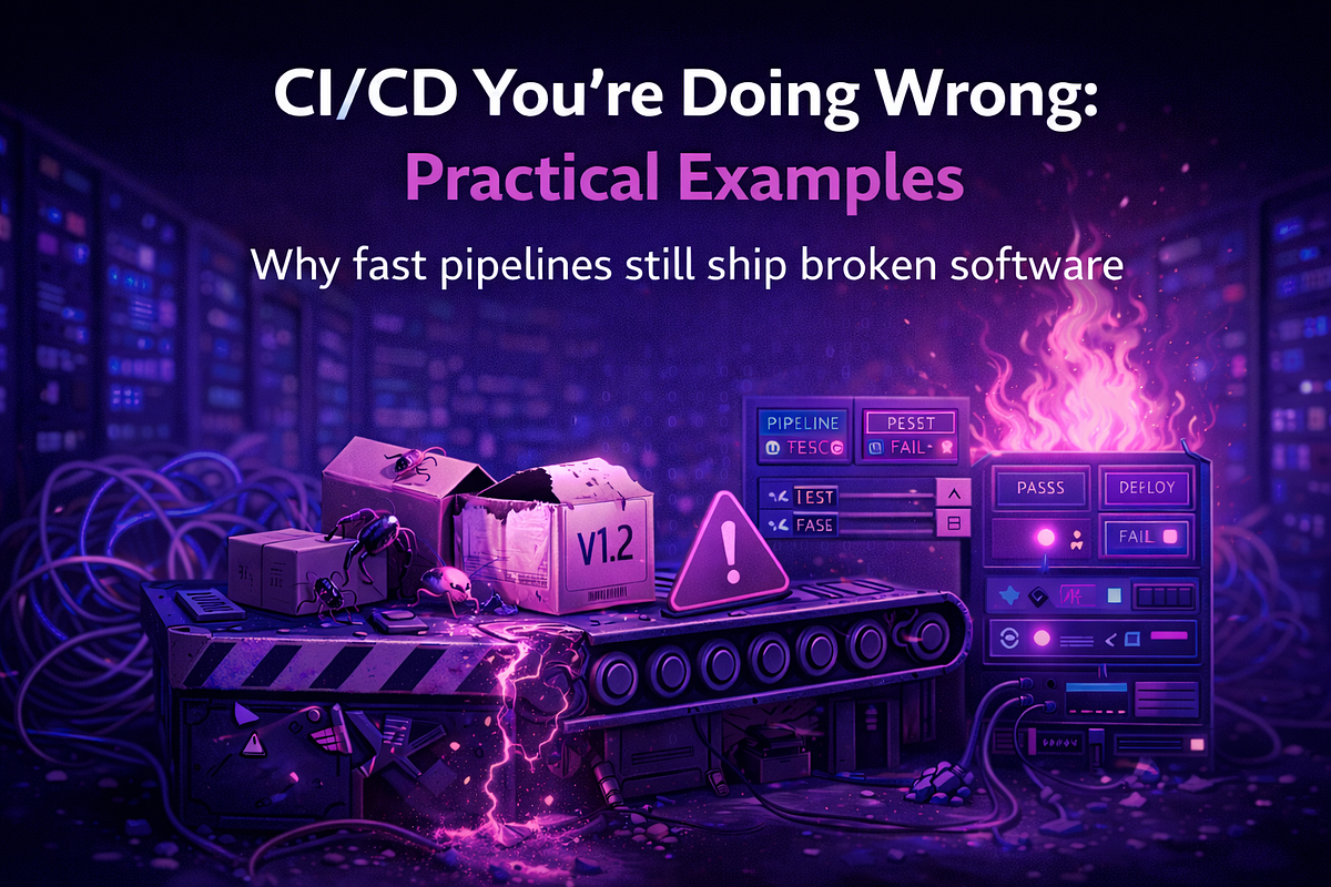 CI/CD You’re Doing Wrong: Practical Examples | by Chaos To Clarity ...