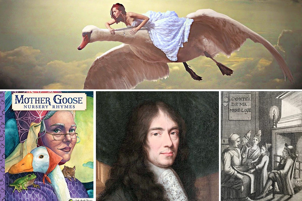 An Illustrator Drew The Only Known Photo Of The “Real” Mother Goose ...