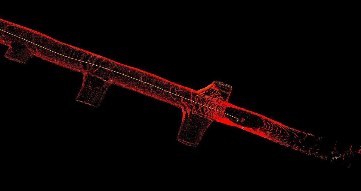 Lidar Mapping And Location In Narrow Underground Mine Tunnels Point Cloud Python Matlab