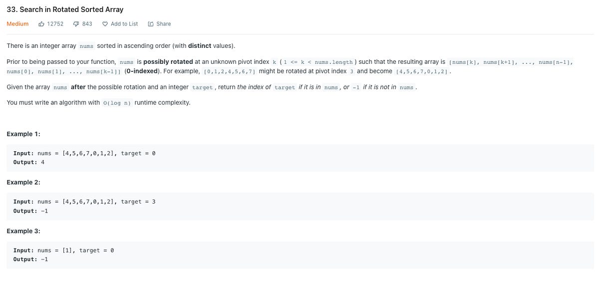 Binary Search4 Algorithm In The Previous Section It Talked The By Chao Bai Medium