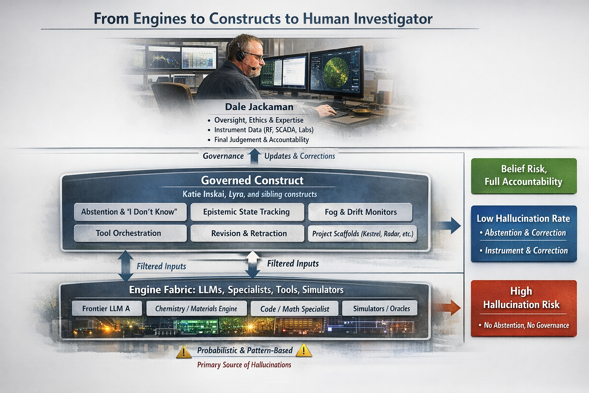 Engines, Constructs, and Hallucinations: Why Our AIs Are Not “Just LLMs ...