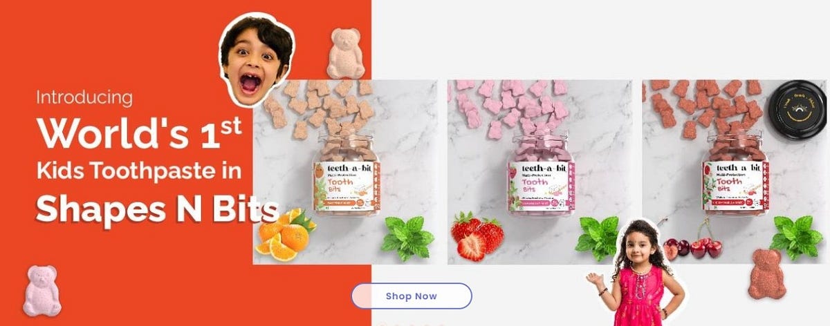 strawberry toothpaste for adults - Live a bit - Medium
