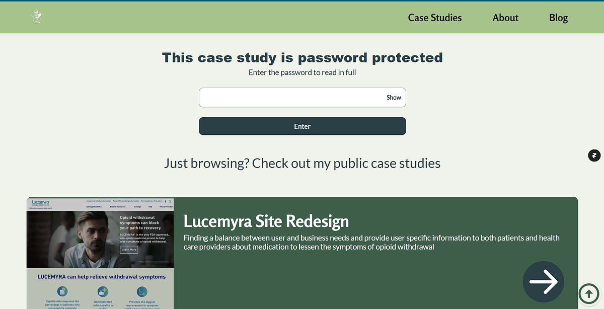Designing and Implementing a Password Protected Page in Framer | by Micaiah Rogers | Medium
