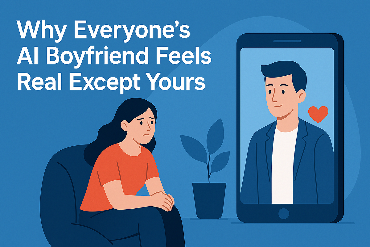 Why Everyone’s AI Boyfriend Feels Real Except Yours | by Charles Ross ...