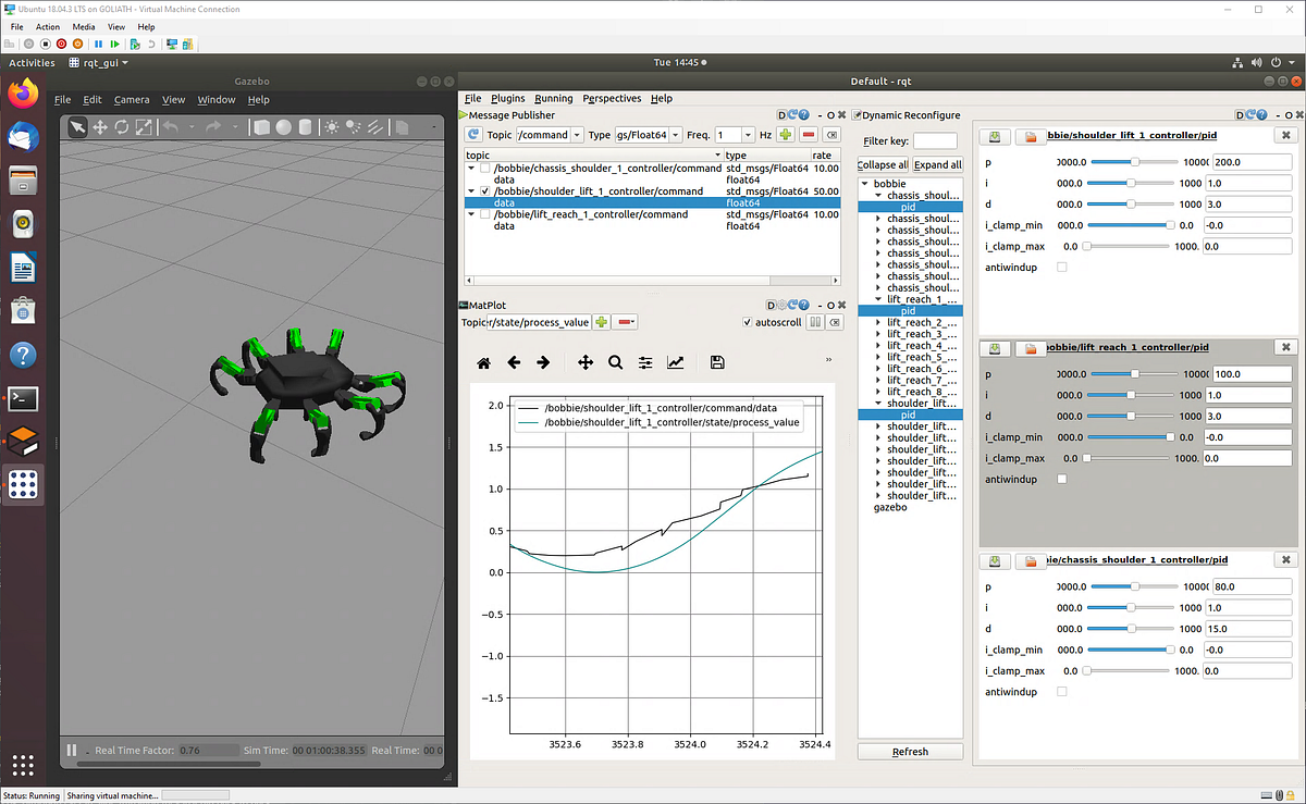 Making a robotic spider move. A robot without movement is just prop ...