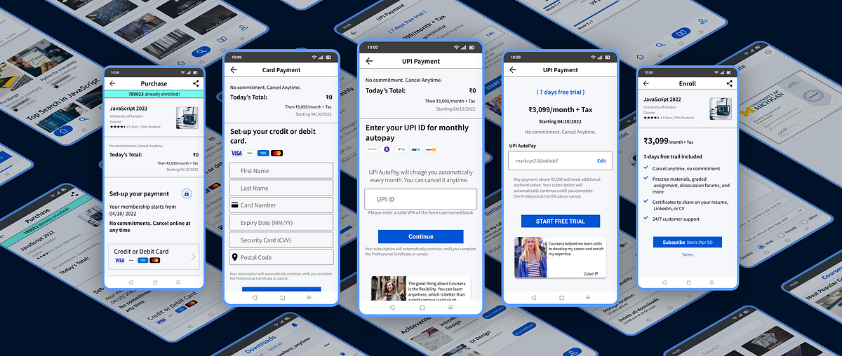 Coursewala - The all-new Coursera. Mobile app redesign — UI/UX Case-study | by Aakash Kumar | Medium