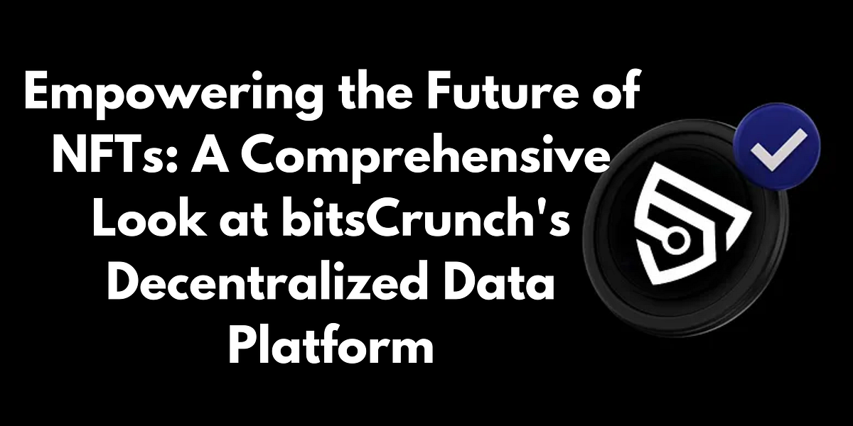 Empowering the Future of NFTs: A Comprehensive Look at BitsCrunch’s Decentralized Data Platform ...