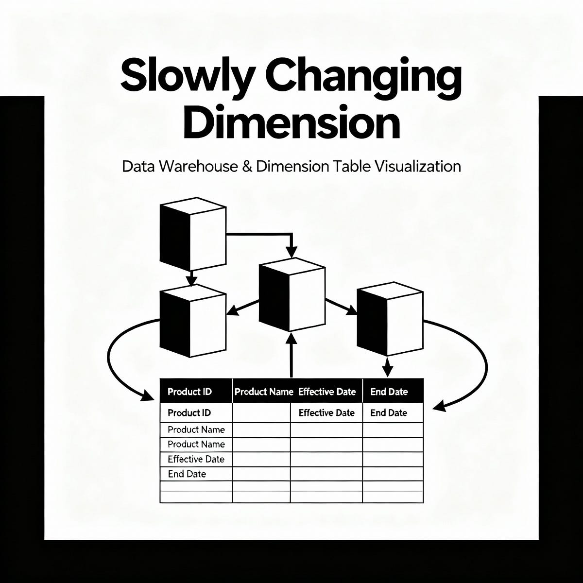 All Slowly Changing Dimensions (SCD) types explained | by Keerthi | Towards Data Engineering ...