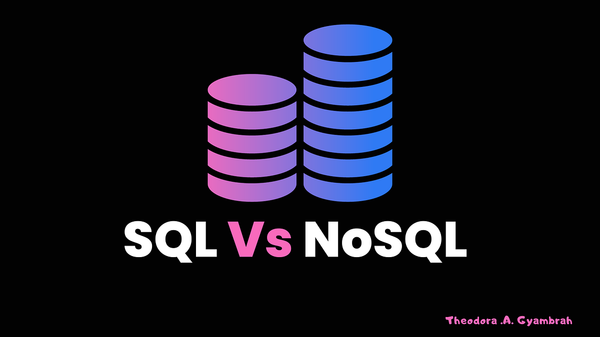 SQL vs NoSQL Databases — Part 1. Databases are organized collections of ...