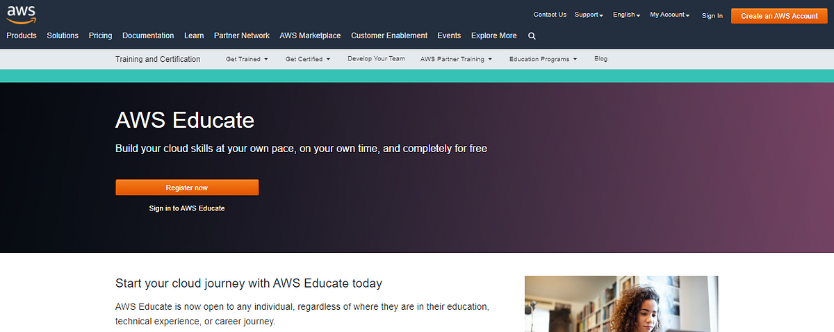 Free AWS Educate Account for Learners | by Shaista Aman | Medium
