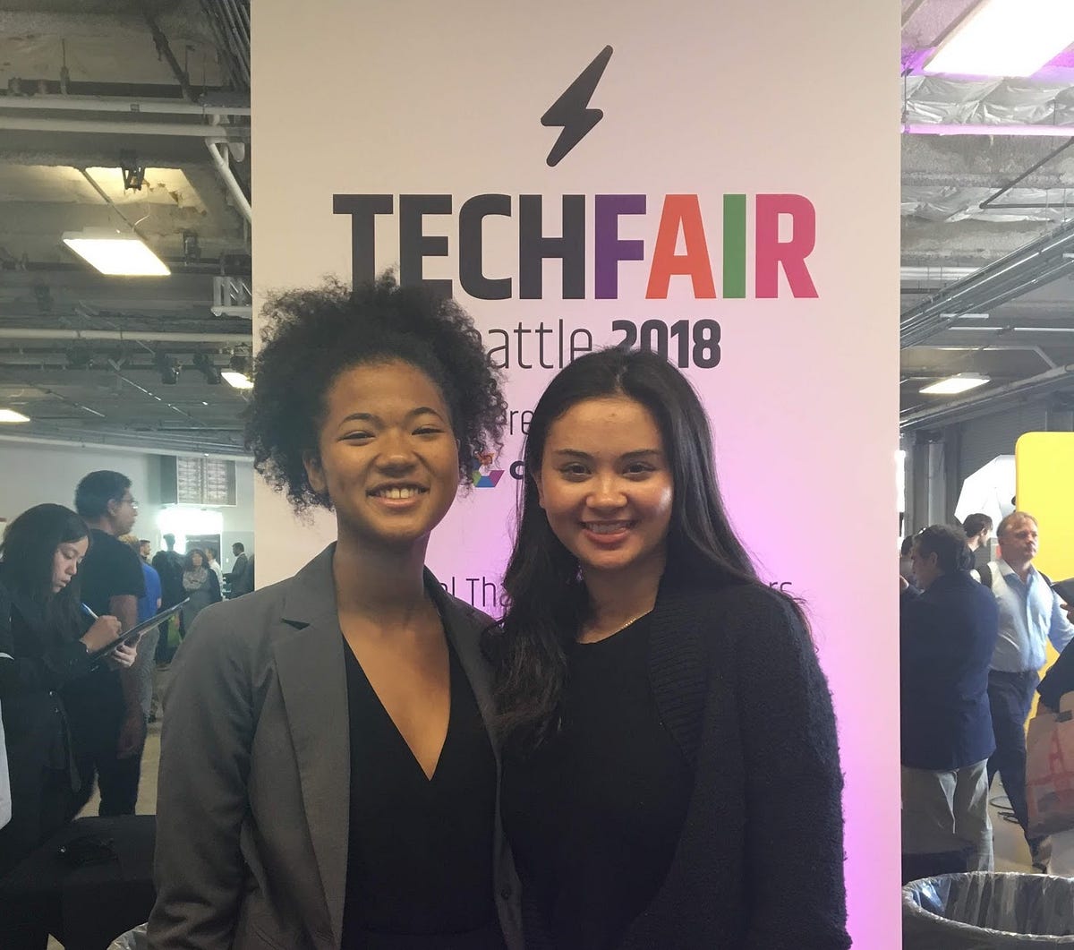 What two 19-year-olds learned at #TechFairSeattle | by Alexandria Storm ...
