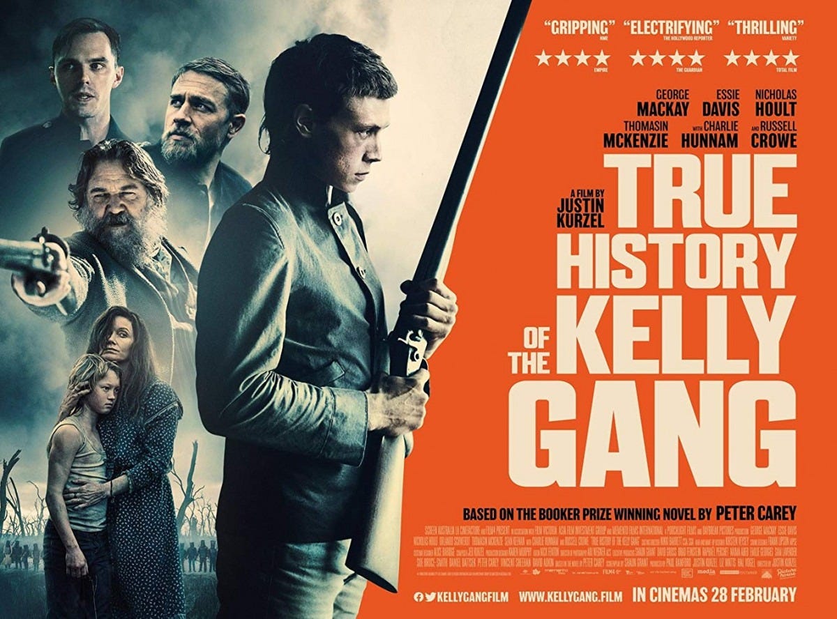 Quick Art Talk: TRUE HISTORY OF THE KELLY GANG (2019) | by Cole Haddon ...