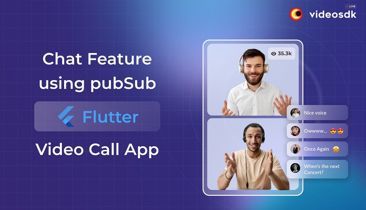 How to Implement Chat Feature in Flutter Video Call App? | Video SDK