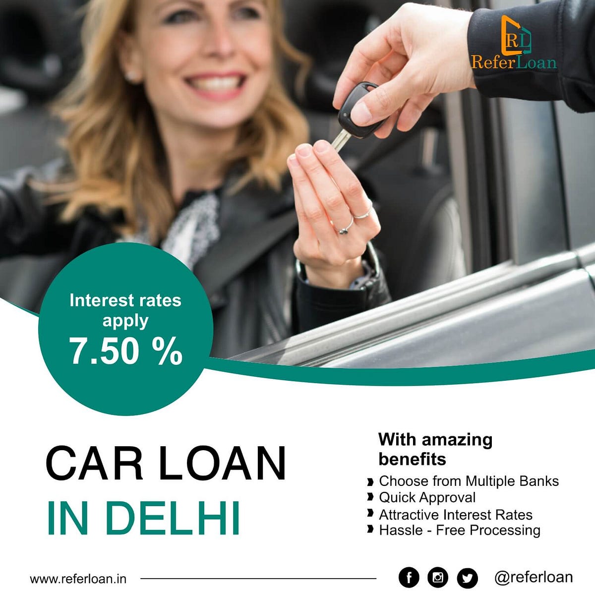 Best Car Loan in Delhi | Get A Car with ReferLoan | by Refer Loan | Medium
