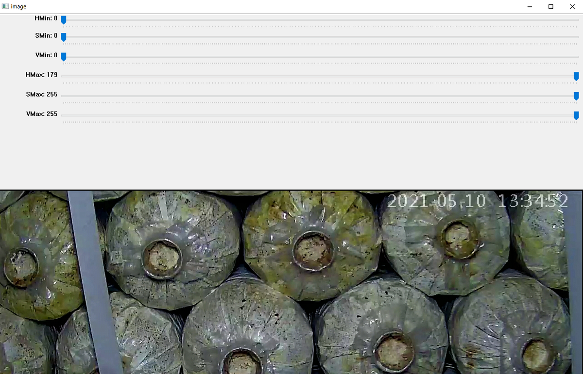 โปรแกรมหาสี HSV ที่ต้องการในภาพในงาน image processing ด้วย Python โดยใช้ getTrackbarPos เป็น ...