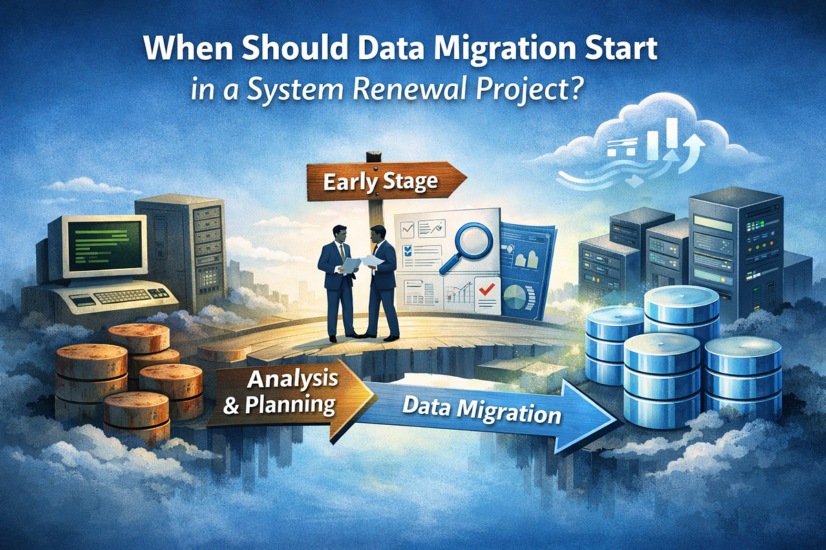 Data Migration in Renewal Projects: Start Early or Pay Later | by Emrah ...