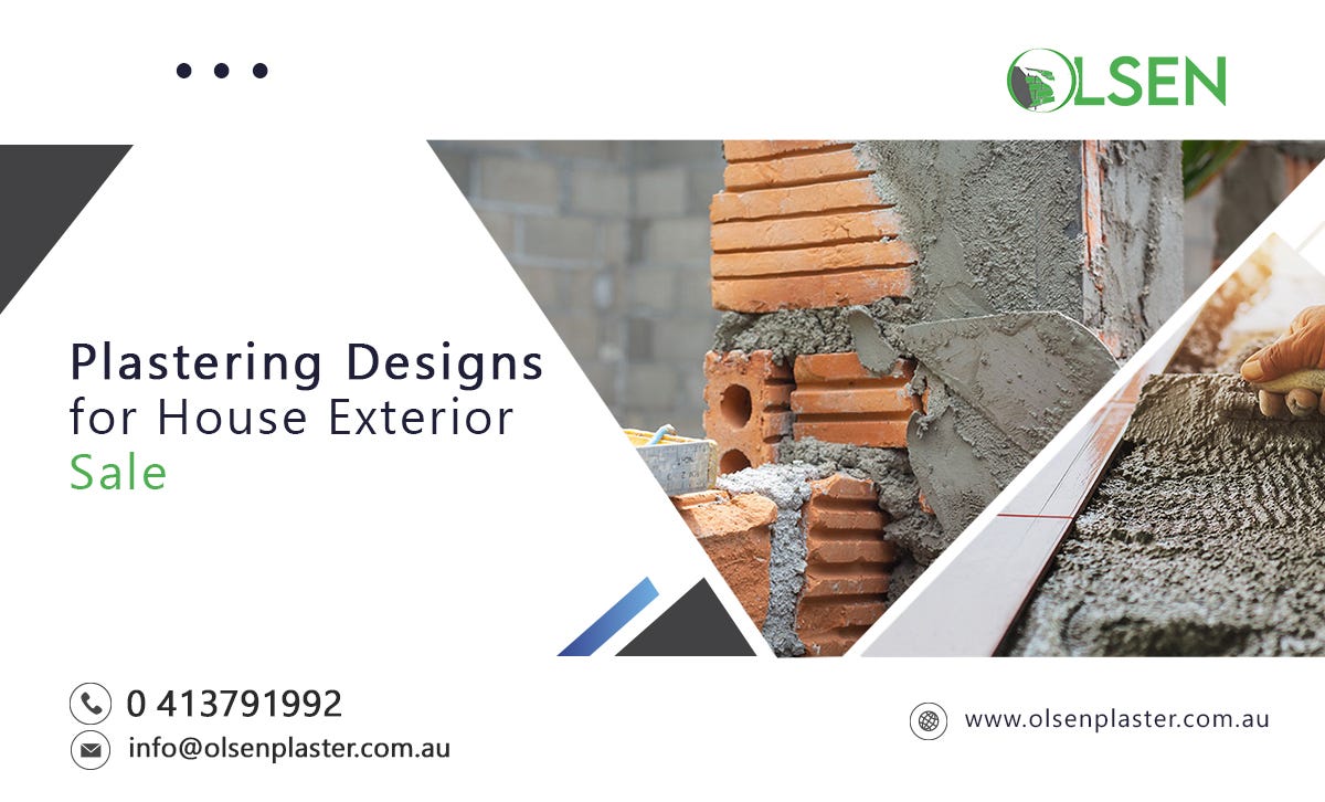 Top 3 Benefits Of Plastering Your House Exterior | by Olsen Plaster ...